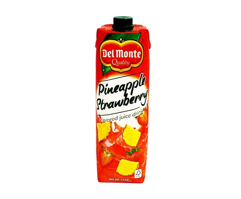 Del Monte Pineapple Strawberry Flavored Juice Drink 1L