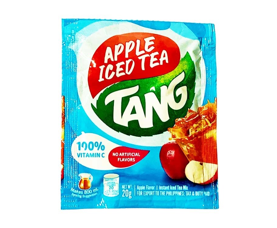 Tang Instant Iced Tea Mix Apple Iced Tea Apple Flavor 20g
