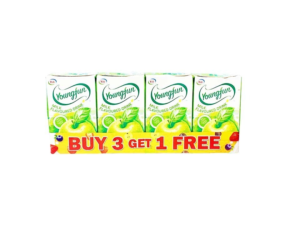 Youngfun Milk Flavoured Drink Original (4 Packs x 250mL)