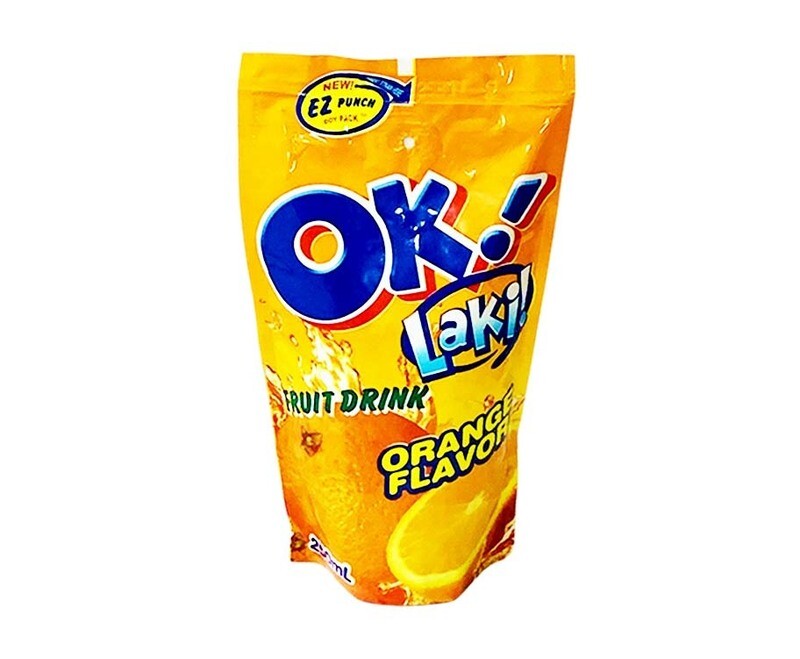 Zest-O OK Laki Fruit Drink Orange Flavor 250mL