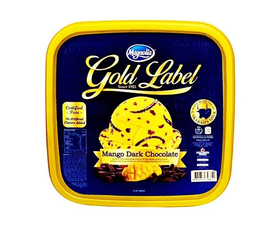 Magnolia Gold Label Mango Dark Chocolate Ice Cream 1.3L