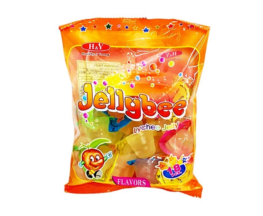 H&Y Jellybee Lychee Jelly Flavors 18 Pieces
