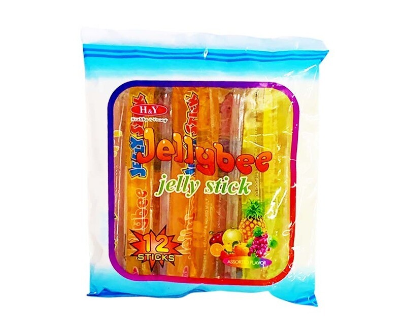 H&Y Jellybee Jelly Stick Assorted Flavor 12 Sticks