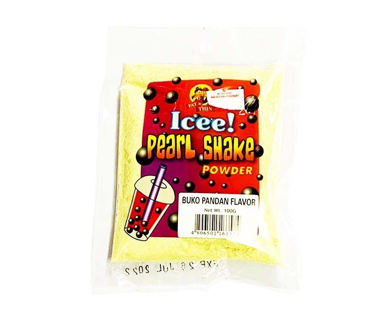 Fat & Thin Icee! Pearl Shake Powder Buko Pandan Flavor 100g