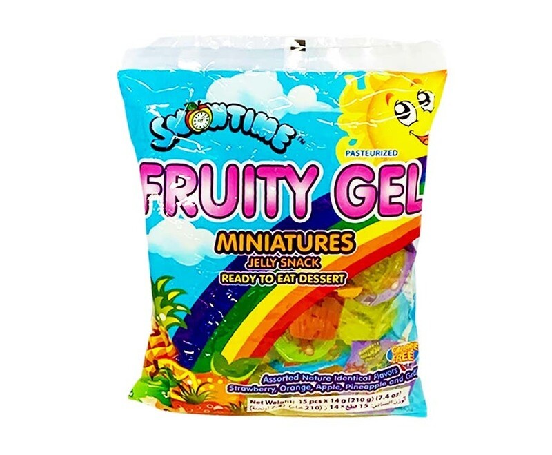 Snowtime Pasteurized Fruity Gel Miniatures Jelly Snack Assorted Nature ...