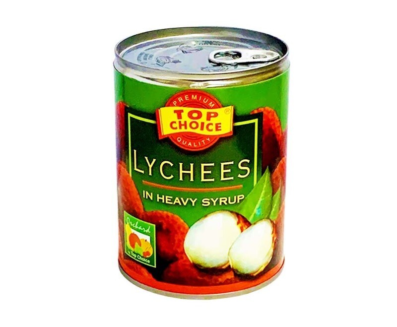 Top Choice Lychees in Heavy Syrup 567g