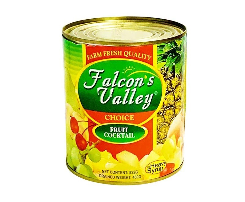 Falcon's Valley Choice Fruit Cocktail in Heavy Syrup 822g