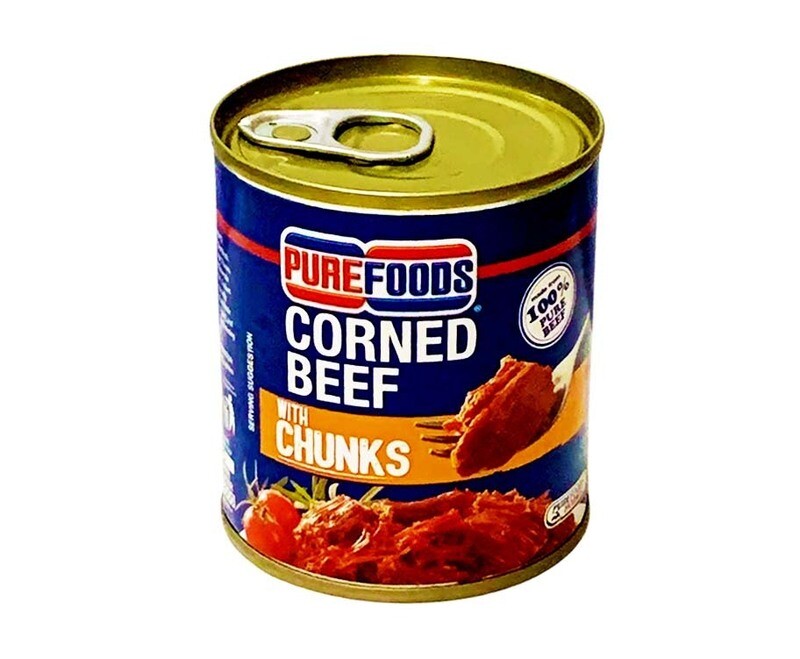 Purefoods Corned Beef with Chunks 210g