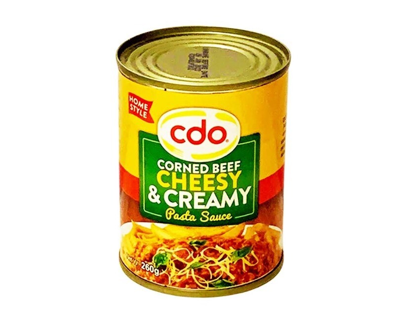 CDO Corned Beef Cheesy & Creamy Pasta Sauce 260g