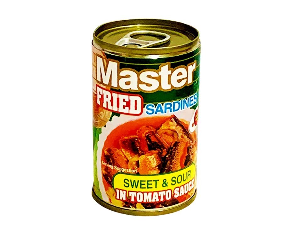Master Fried Sardines Sweet & Sour in Tomato Sauce 155g