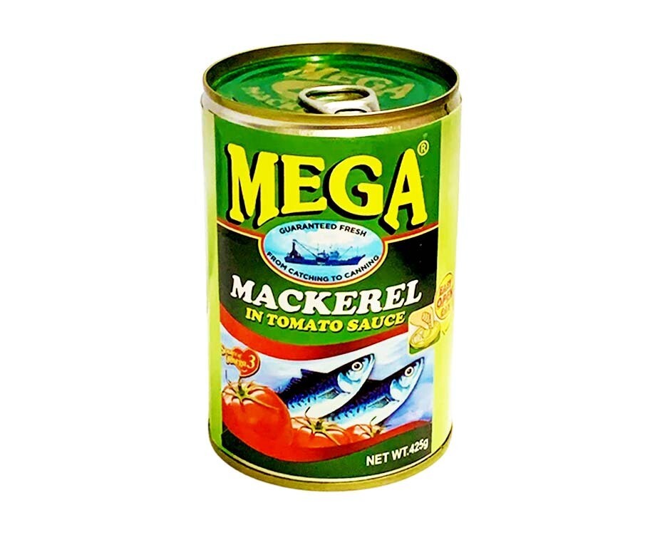 Mega Mackerel In Tomato Sauce 425g