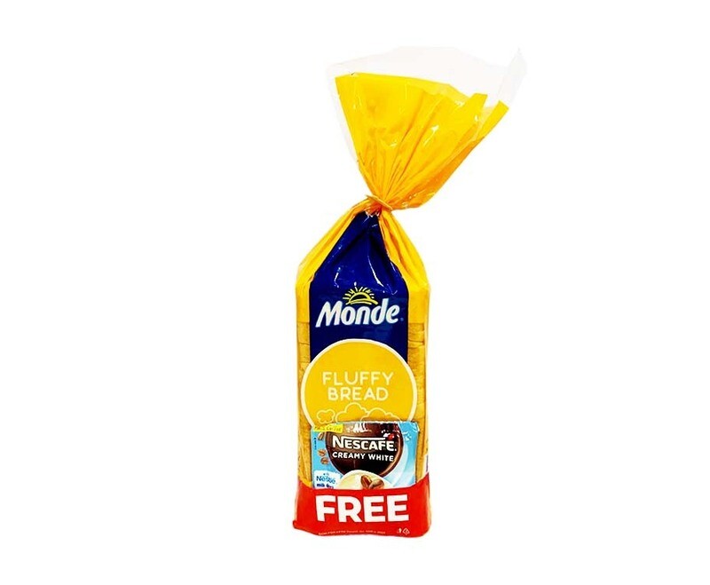 Monde Fluffy Bread Soft White Bread 600g