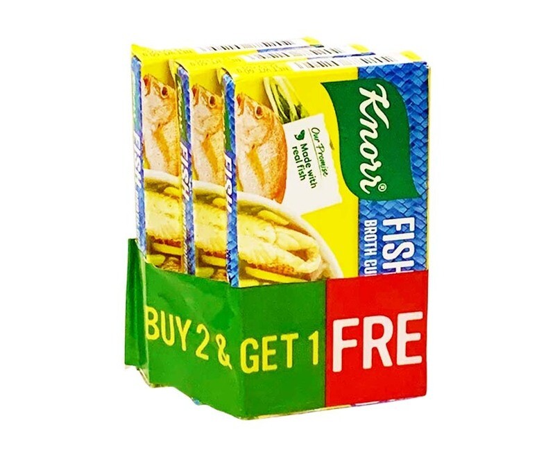 Knorr Fish Broth Cubes (3 Packs x 60g)