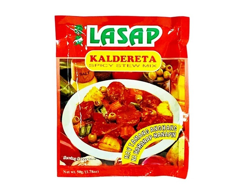 Lasap Kaldereta Spicy Stew Mix 1.78oz (50g)