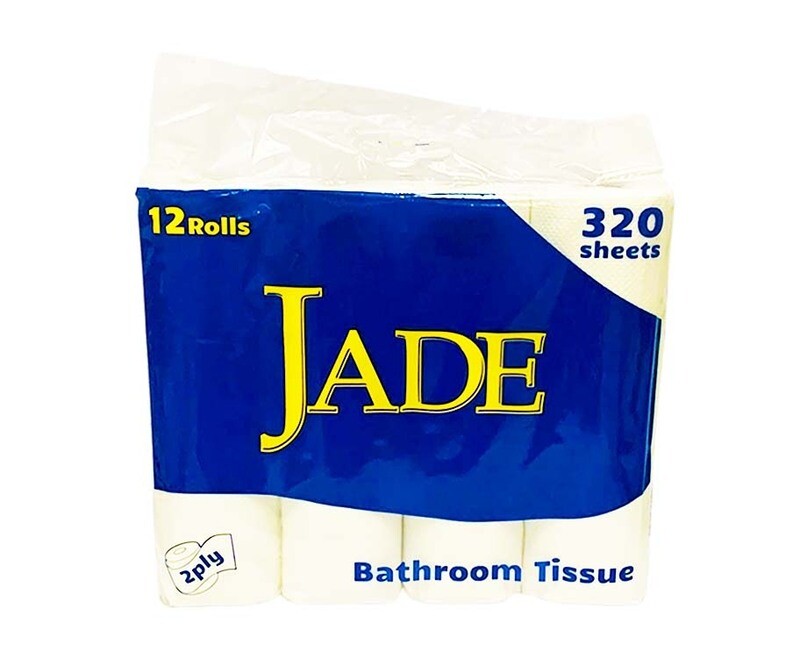 Jade Bathroom Tissue 2-Ply 320 Sheets 12 Rolls