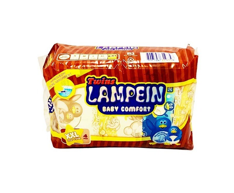 Twins Lampien Baby Comfort XXL over 15kg 4 Diapers