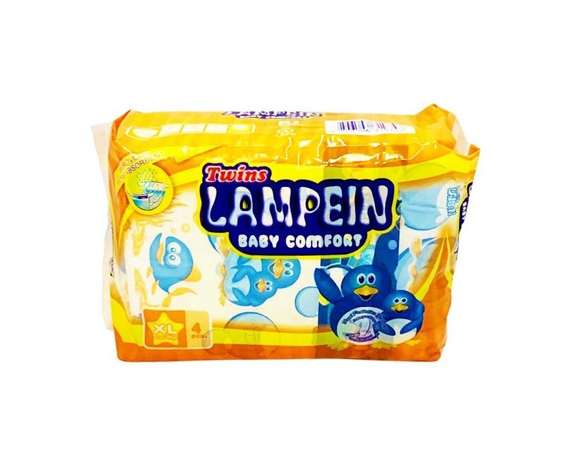 Twins Lampien Baby Comfort XL over 12kg 4 Diapers