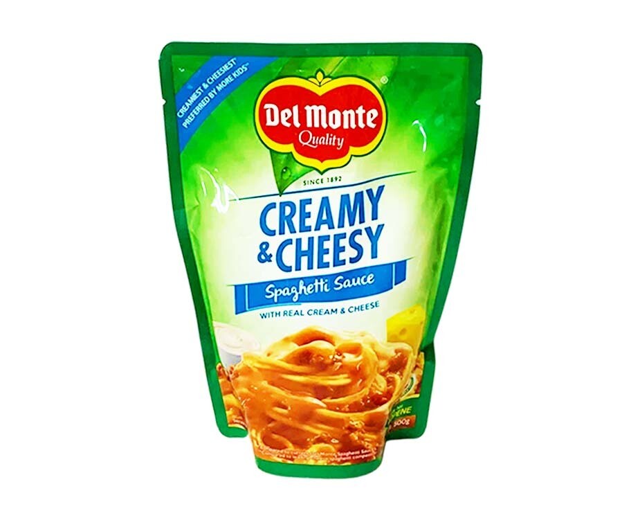 Del Monte Creamy & Cheesy Spaghetti Sauce with Real Cream & Cheese 500g