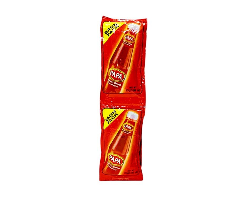 PAPA Sweet Sarap Banana Ketchup Baon Pack (6 Packs x 25g)