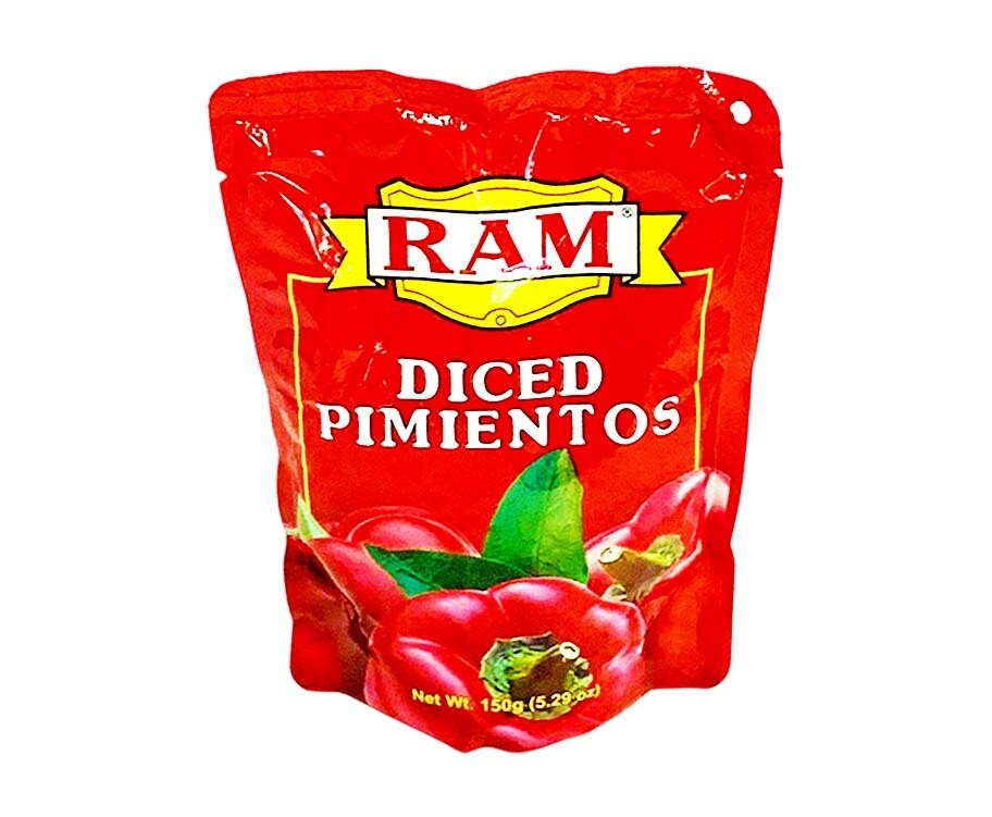 RAM Diced Pimientos 5.29oz (150g)