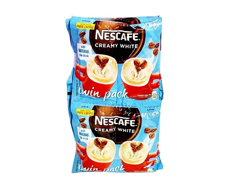 Nescafé Creamy White Complete Coffee Mix Twin Pack (10 Packs x 58g)