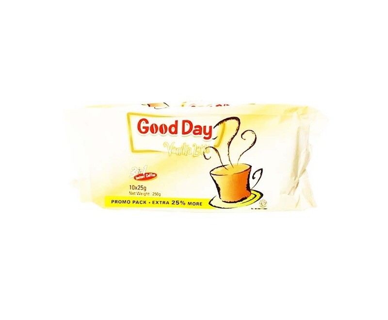 Good Day 3-in-1 Instant Coffee Vanilla Latte (10 Packs x 25g) 250g