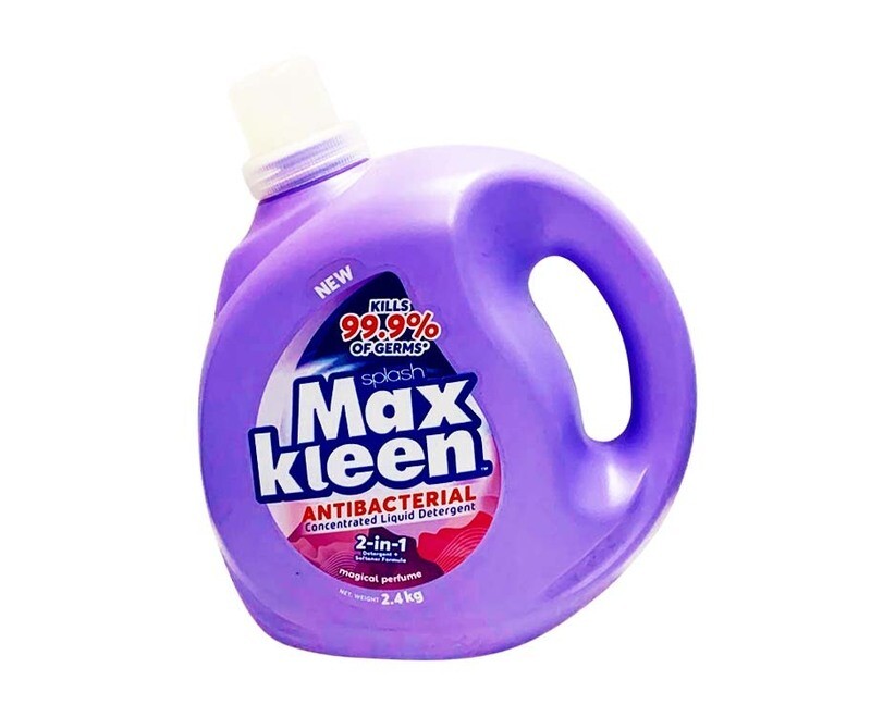 Splash Max Kleen Antibacterial Concentrated Liquid Detergent Magical ...