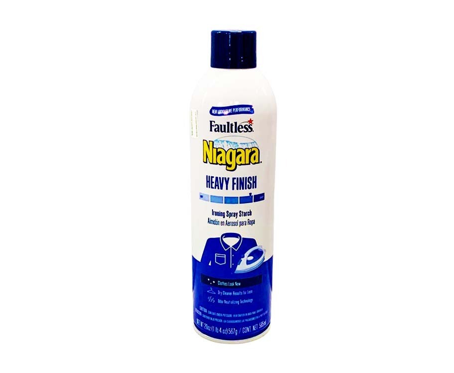 Faultless Niagara Heavy Finish Ironing Spray Starch 20oz (567g)