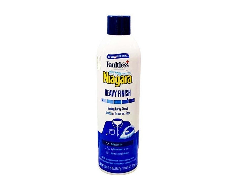 Faultless Niagara Heavy Finish Ironing Spray Starch 20oz (567g)