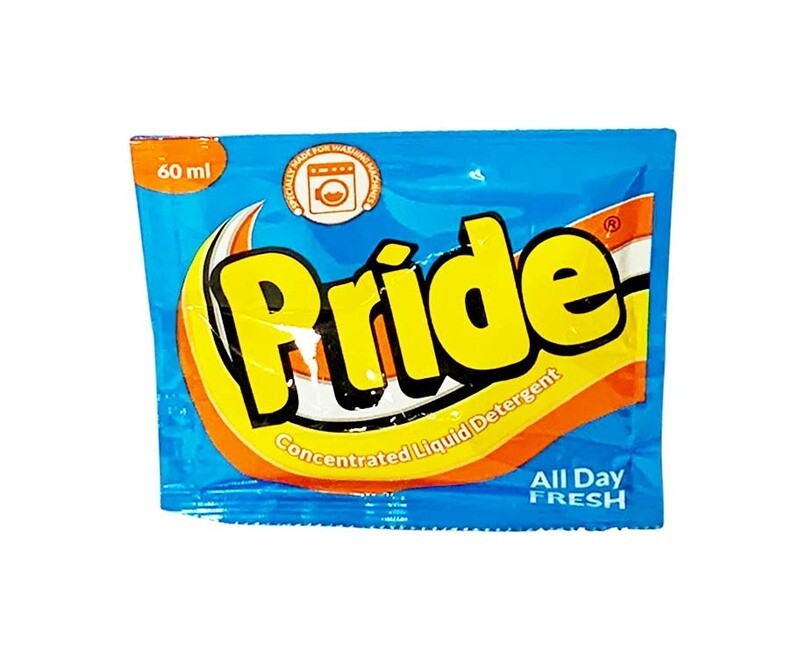 Pride Concentrated Liquid Detergent All Day Fresh 60mL
