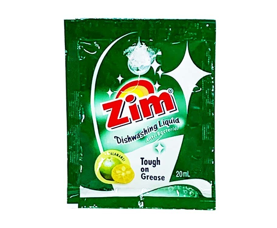 Zim Anti-Bacterial Dishwashing Liquid Calamansi 20mL