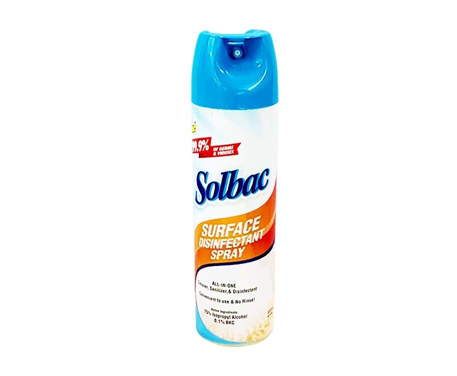 Solbac Surface Disinfectant Spray 500mL