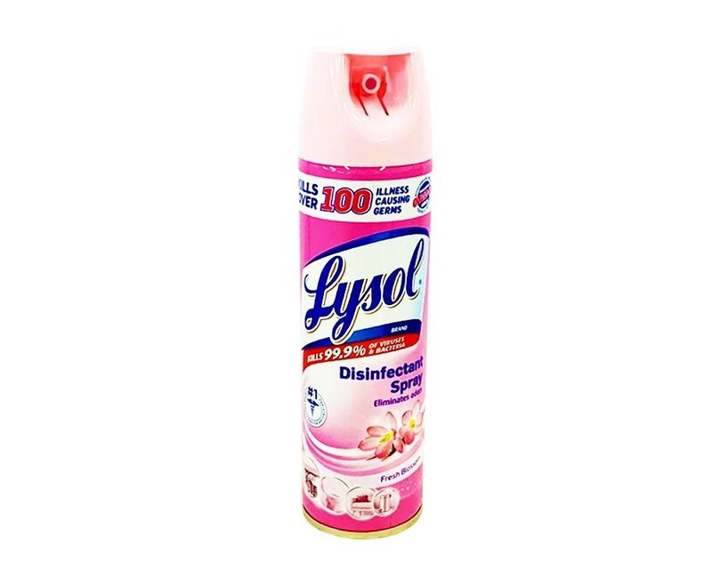 Lysol Disinfectant Spray Fresh Blossoms Scent 170g