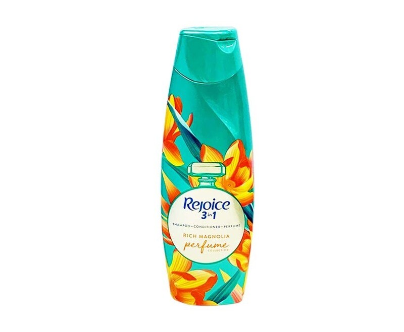 Rejoice 3-in-1 Shampoo + Conditioner + Perfume Rich Magnolia Perfume ...