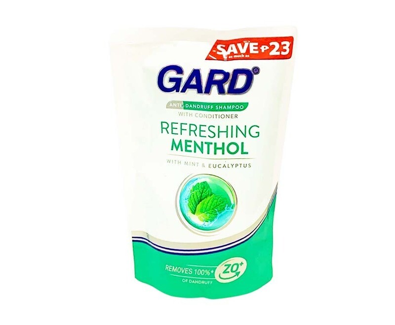 Gard Anti-Dandruff Shampoo with Conditioner Refreshing Menthol with ...