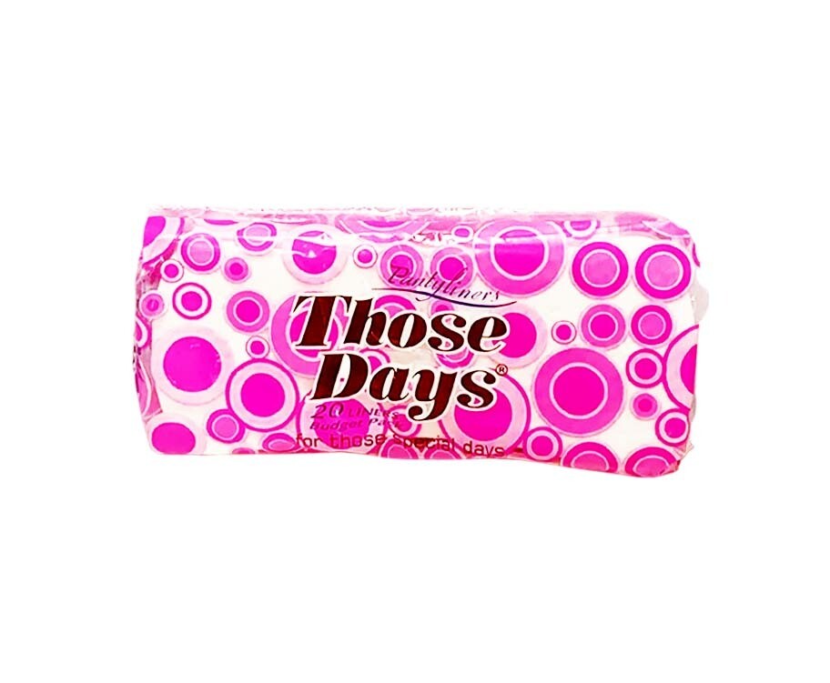 Those Days Pantyliners Budget Pack 20 Liners