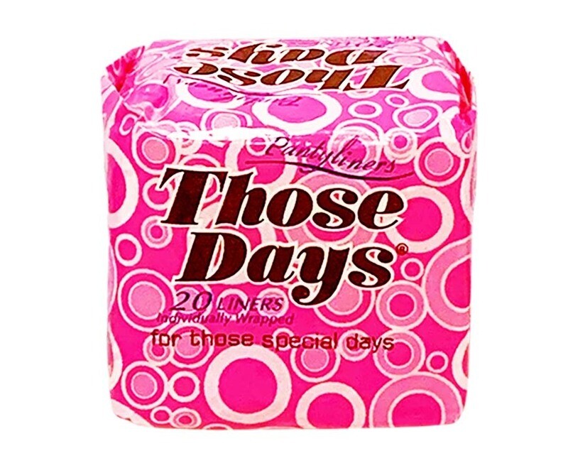 Those Days Pantyliners Individually Wrapped 20 Liners