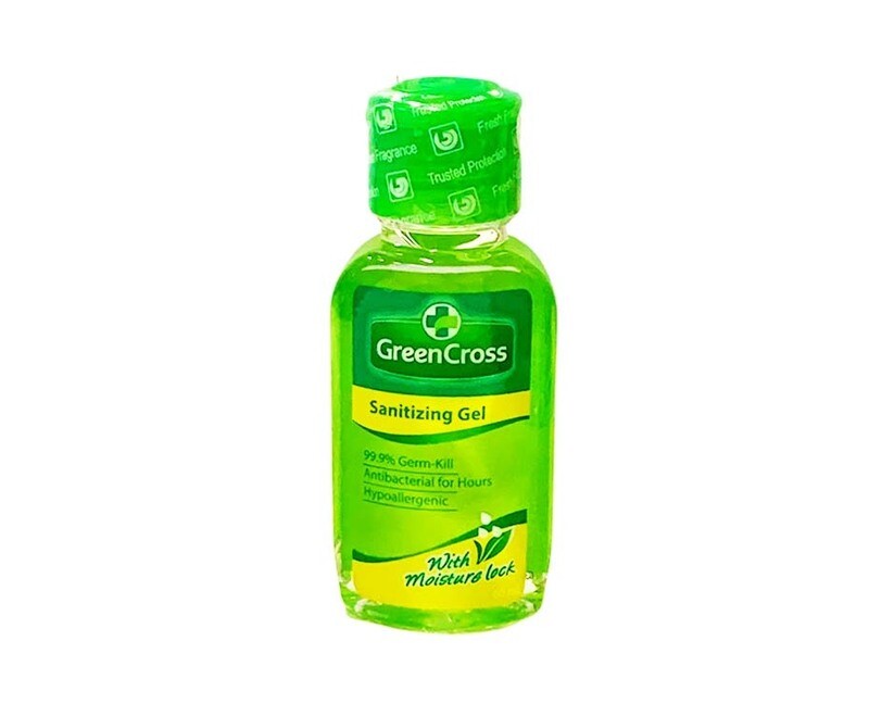 Green Cross Sanitizing Gel with Moisture Lock 60mL