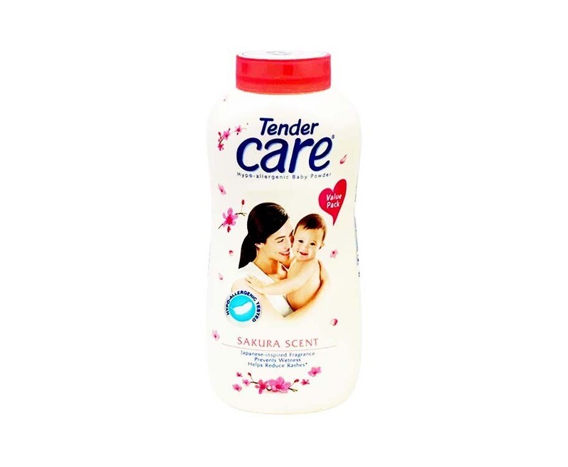 Tender Care Hypo-Allergenic Baby Powder Sakura Scent Value Pack 200g