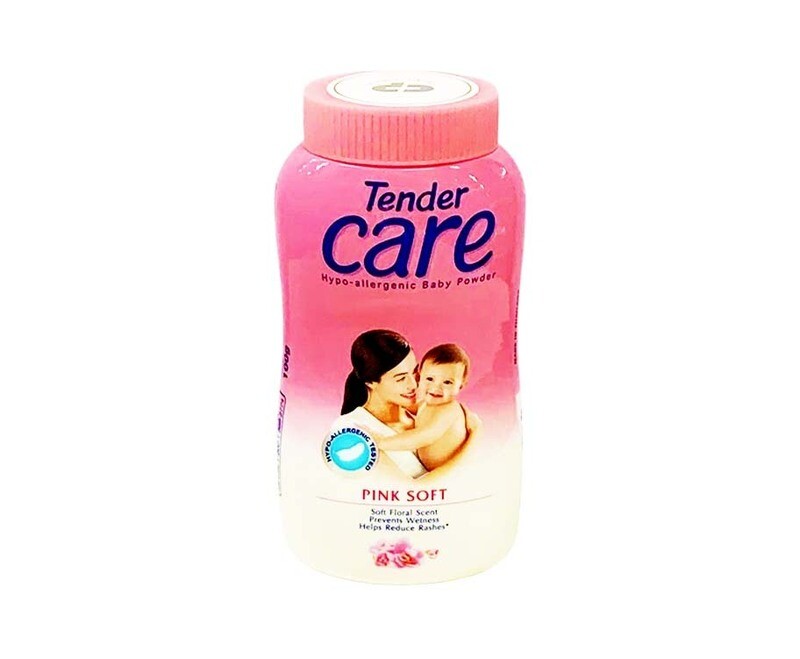 Tender Care Hypo-Allergenic Baby Powder Pink Soft 100g
