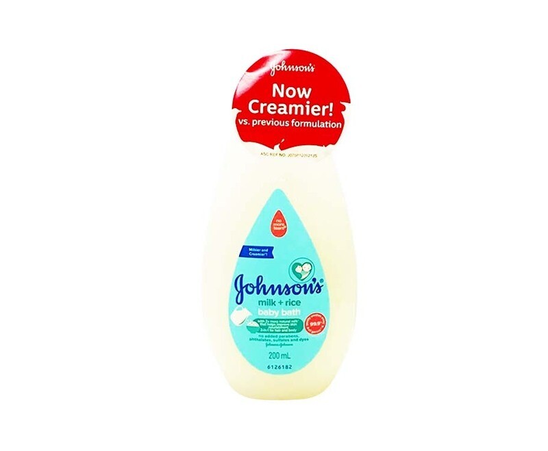 Johnson's Milk + Rice Baby Bath 200mL