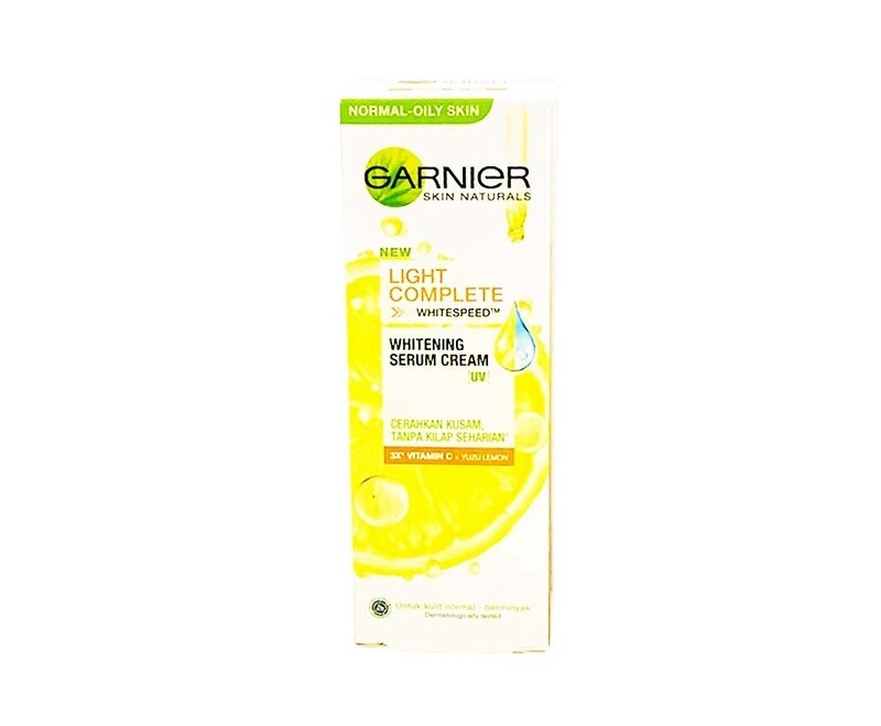 Garnier Skin Naturals Light Complete Whitespeed Whitening Serum Cream ...