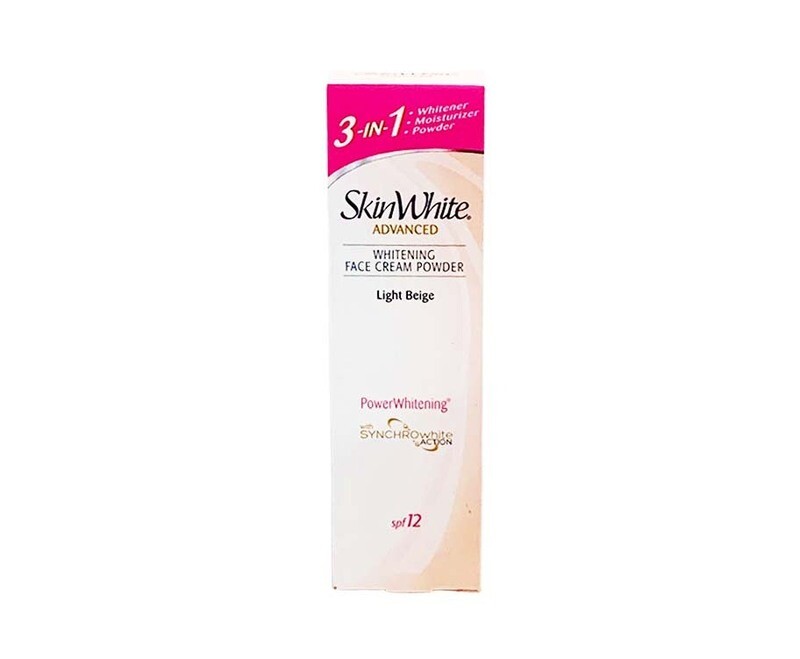 Skinwhite Advanced Whitening Face Cream Powder Light Beige 20g