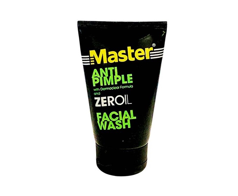 Master Anti Pimple with Dermaclear Formula and Zeroil Facial Wash 100g
