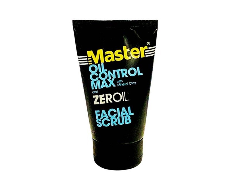 Master Oil Control Max with Mineral Clay and Zeroil Facial Scrub 50g