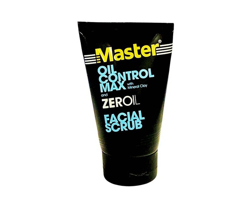 Master Oil Control Max with Mineral Clay and Zeroil Facial Scrub 100g