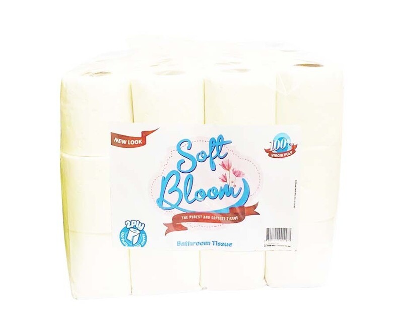 All Year Soft Bloom Bathroom Tissue 2-Ply 150 Pulls 200 Sheets 48 Rolls