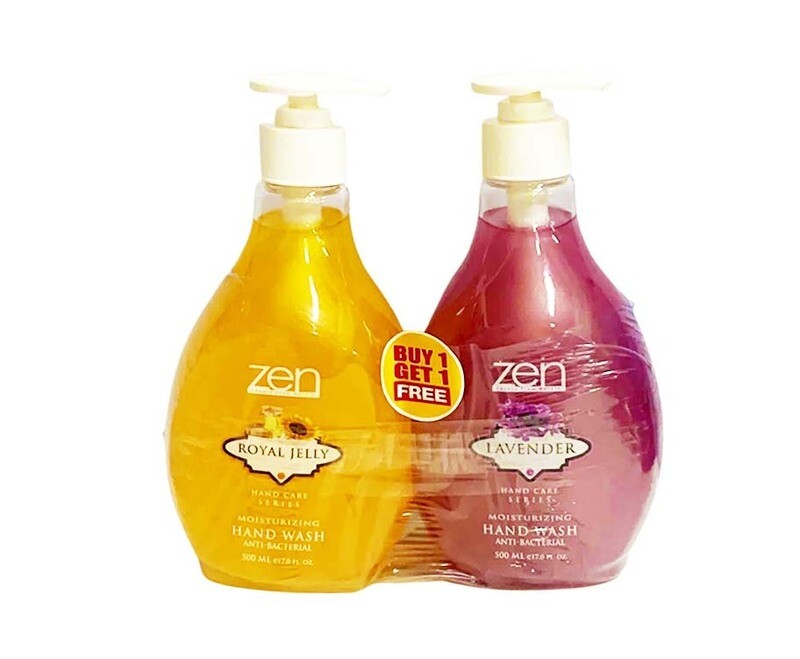 Zen Hand Care Series Royal Jelly + Lavender Moisturizing Hand Wash Anti ...