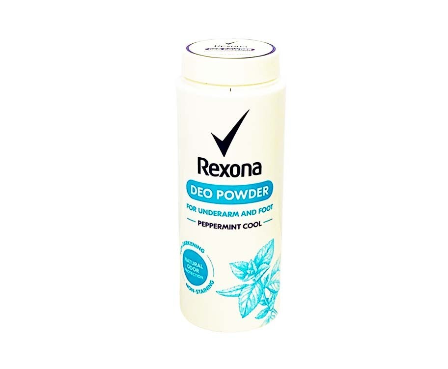 Rexona Deo Powder For Underarm And Foot Peppermint Cool 80g