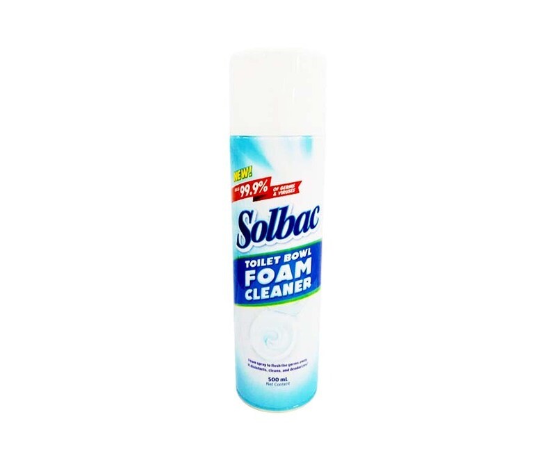 Solbac Toilet Bowl Foam Cleaner 500mL